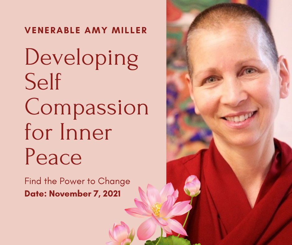 Amy Miller – Developing Self Compassion for Inner Peace | Lama Yeshe Ling