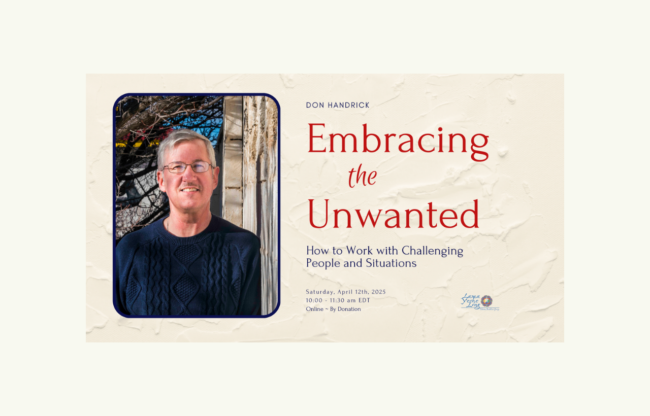 _2025 Don Handrick Website Banner (1280 x 720 px) | Lama Yeshe Ling